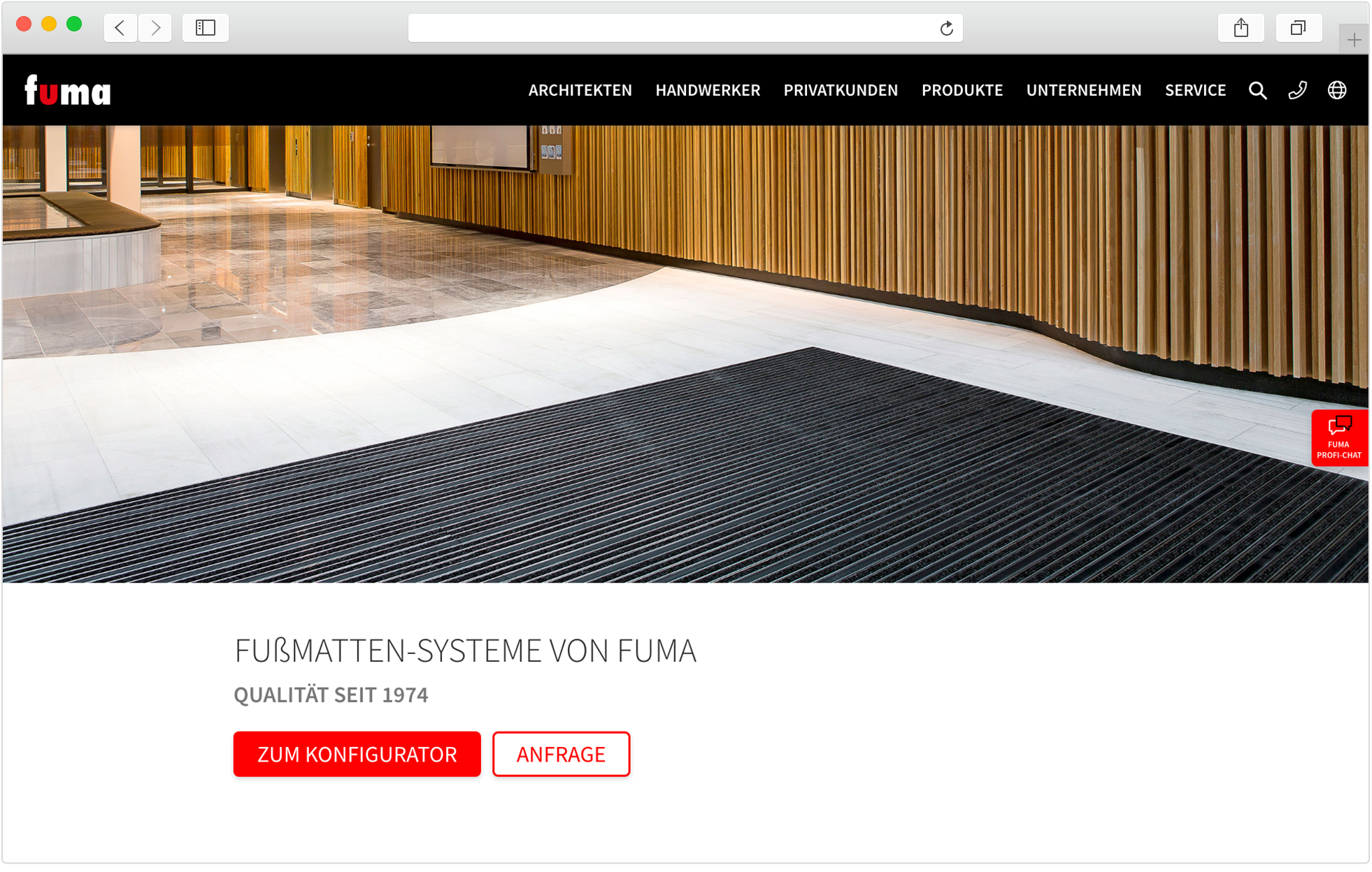Neue fuma Webseite - FUMA Hauszubehör GmbH